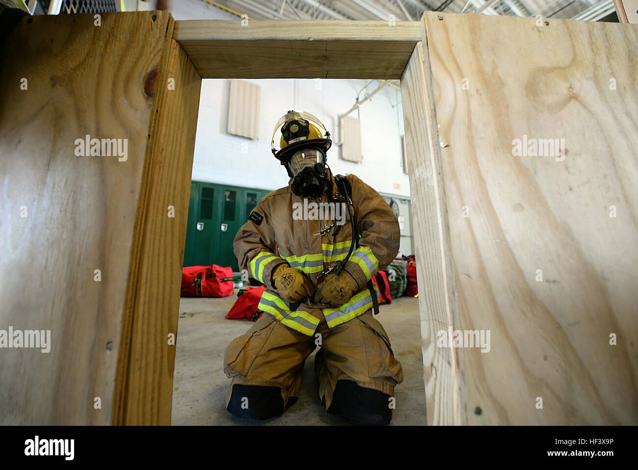 Airmen from the 177th Fighter Wing Fire Department, New Jersey Air ...