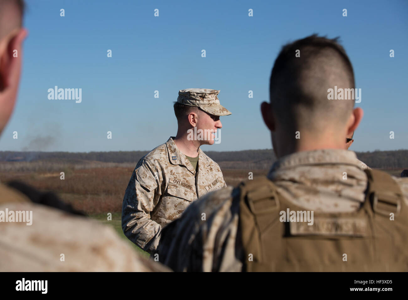 Marines with 2/24 Battalion, 23rd Marine Regiment, 4th Marine Division ...