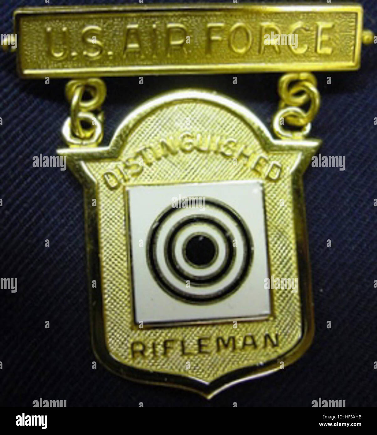 USAF Distinguished Rifleman Badge Stock Photo - Alamy