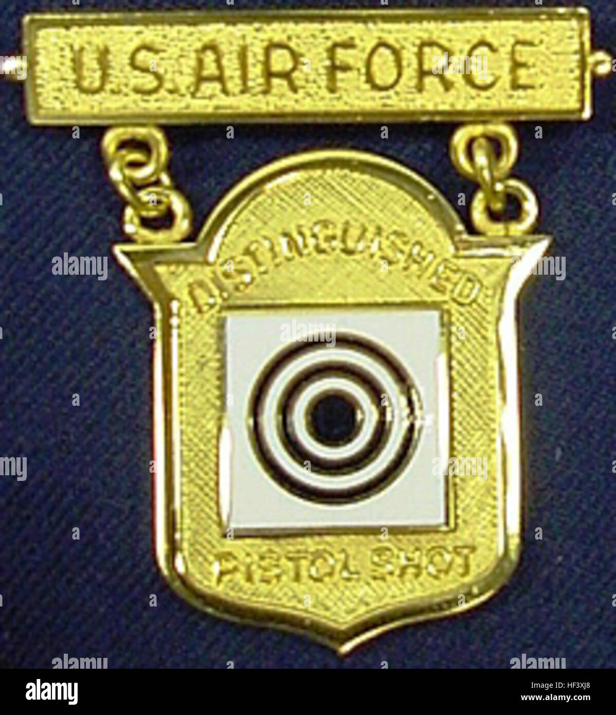 USAF Distinguished Pistol Shot Badge Stock Photo - Alamy