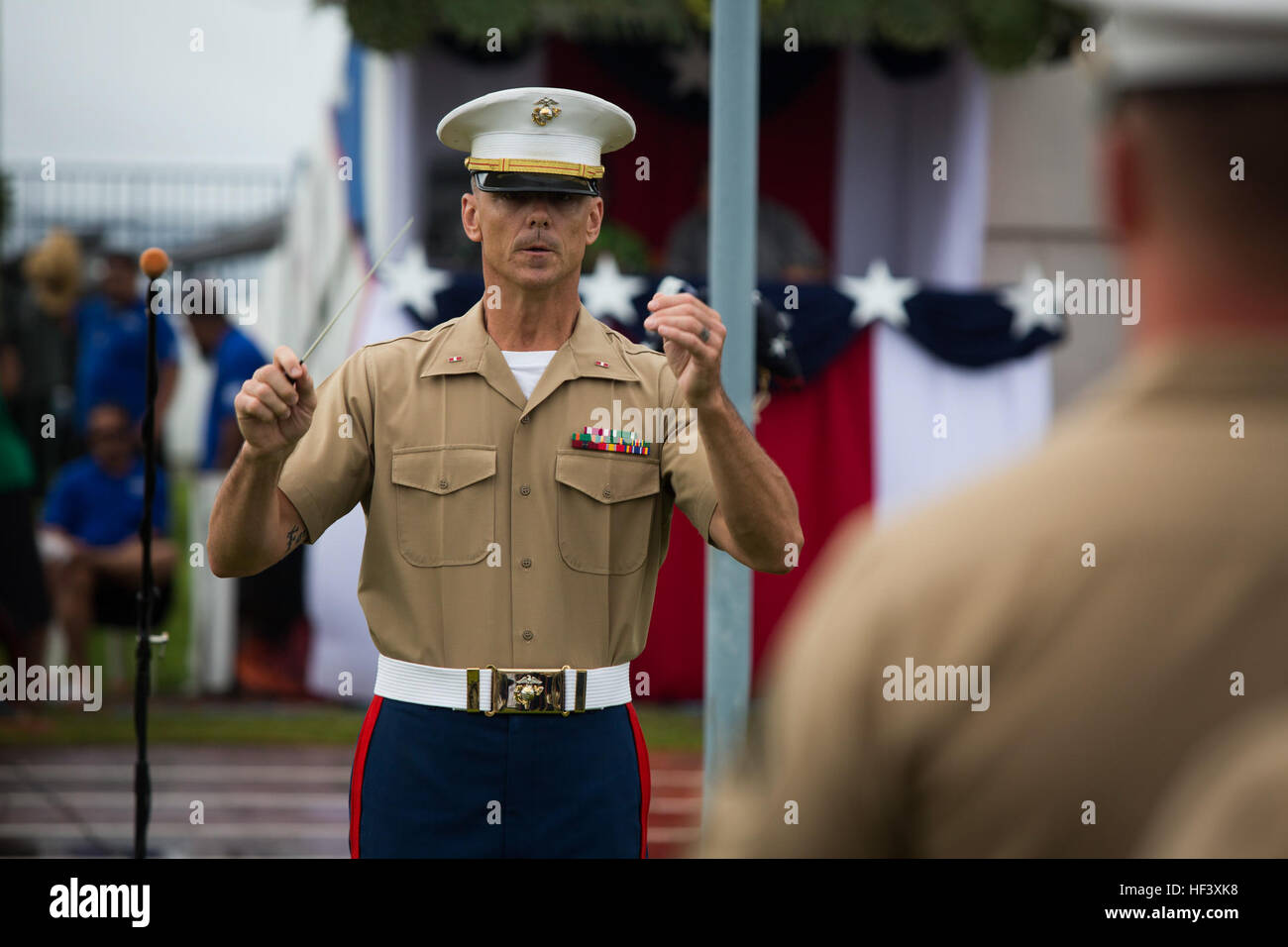 U.S. Marine Chief Warrant Officer 3 Brian Sherlock, band officer, U.S ...
