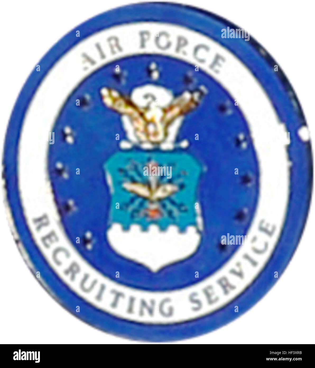 USAF Recruiting Service Certified Recruiter Badge Stock Photo - Alamy