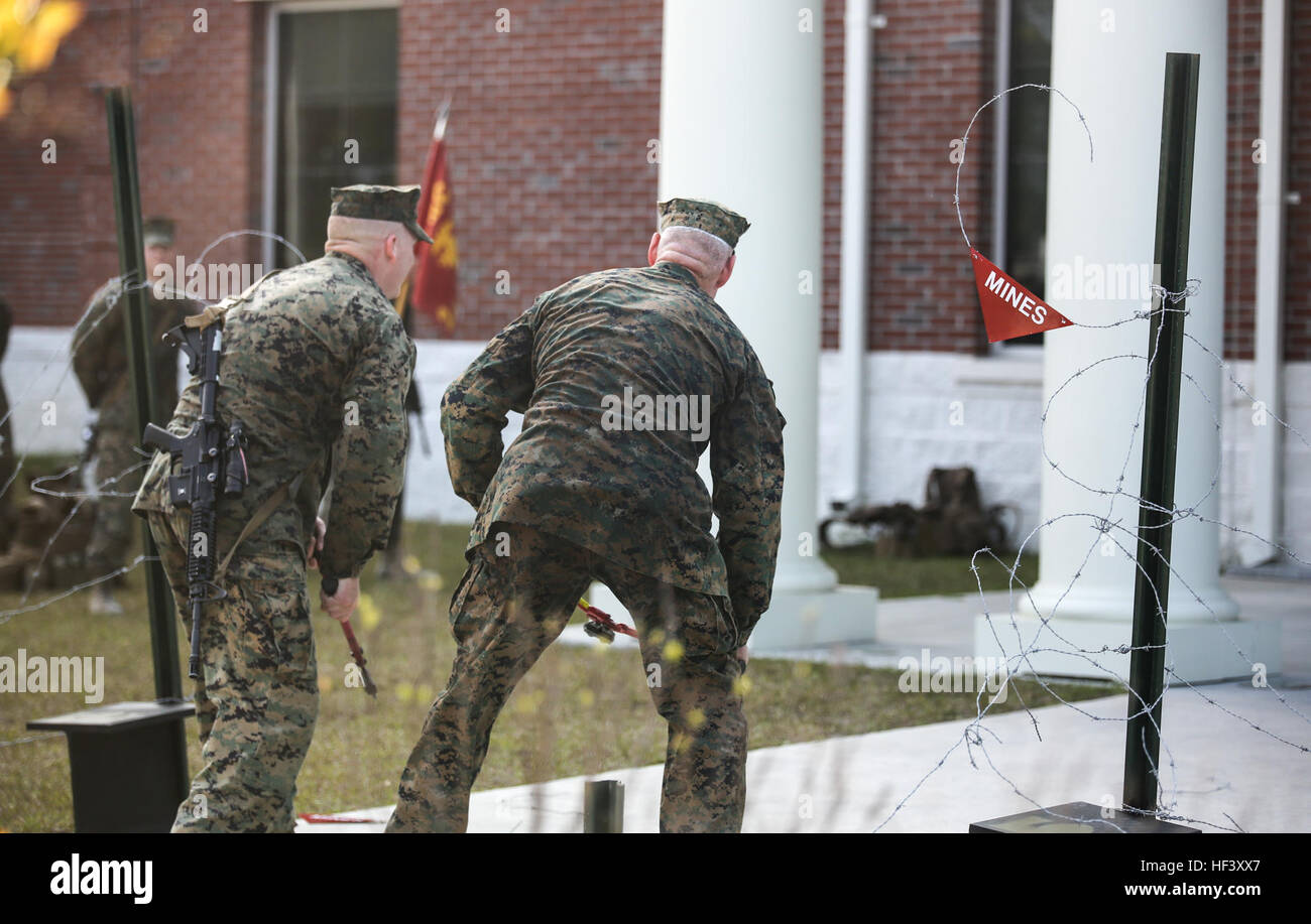 Major Gen. Brian Beaudreault, right, commanding general of 2nd Marine ...
