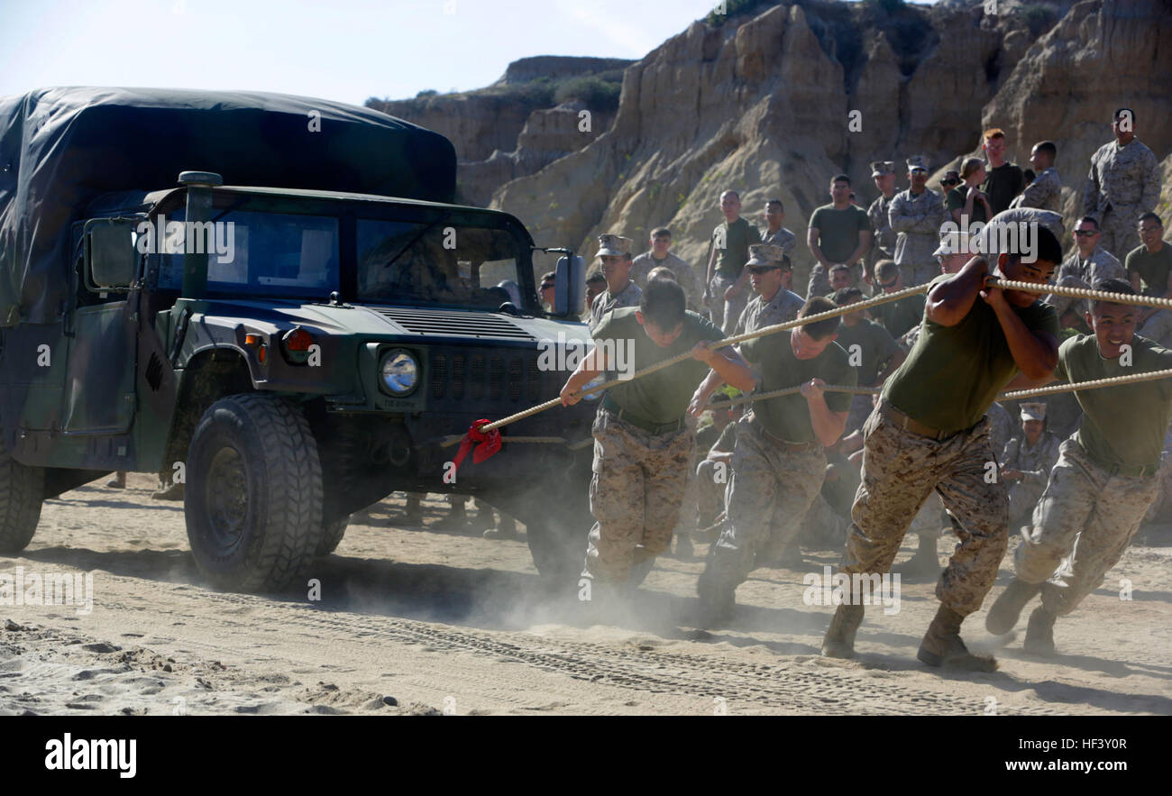 AMP PENDLETON, Calif. -- Marines with different sections within ...