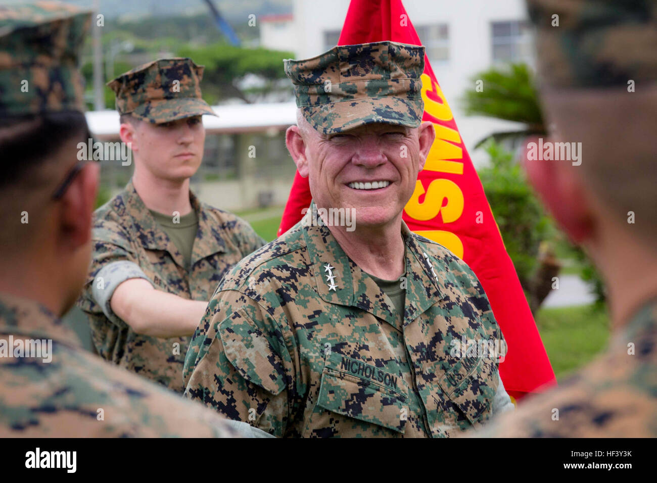 U.S. Marine Corps Lt. Gen. Lawrence D. Nicholson, commanding general of ...