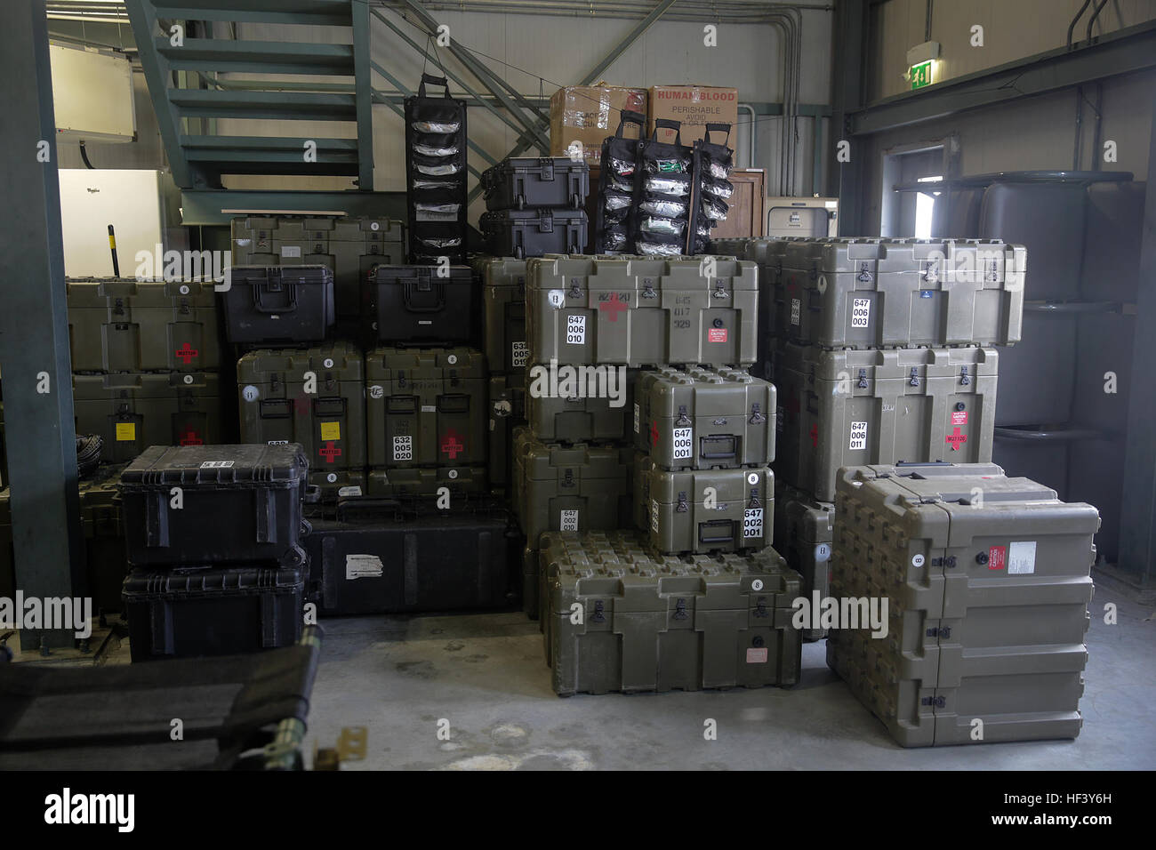 Medical supplies for the Forward Resuscitative Surgical System-Shock ...