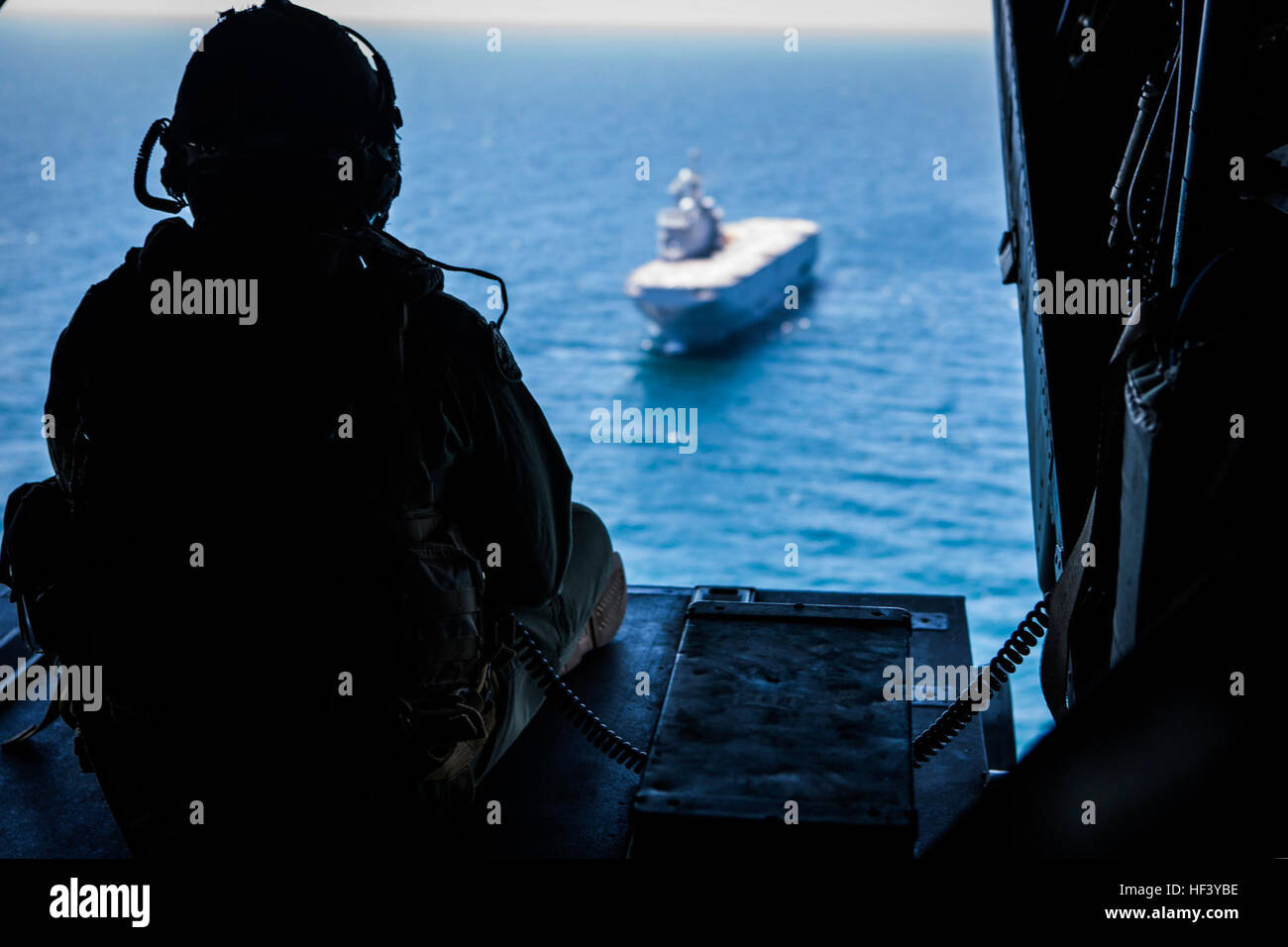 U.S. Marine Corps Sgt. Brett D. Hankins, a crew chief with Marine ...