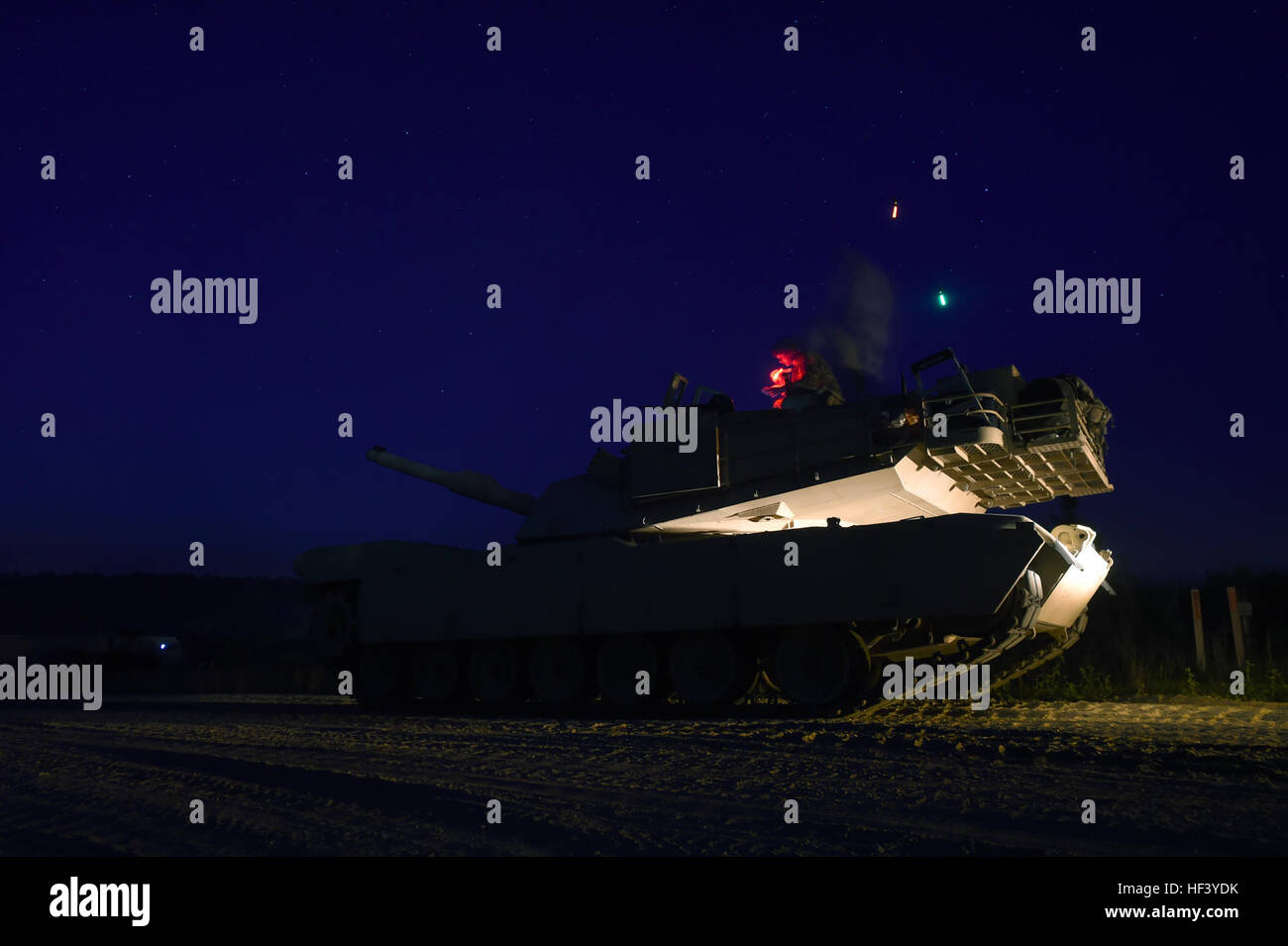 Members of a tank crew with the North Carolina Army National Guard’s C ...
