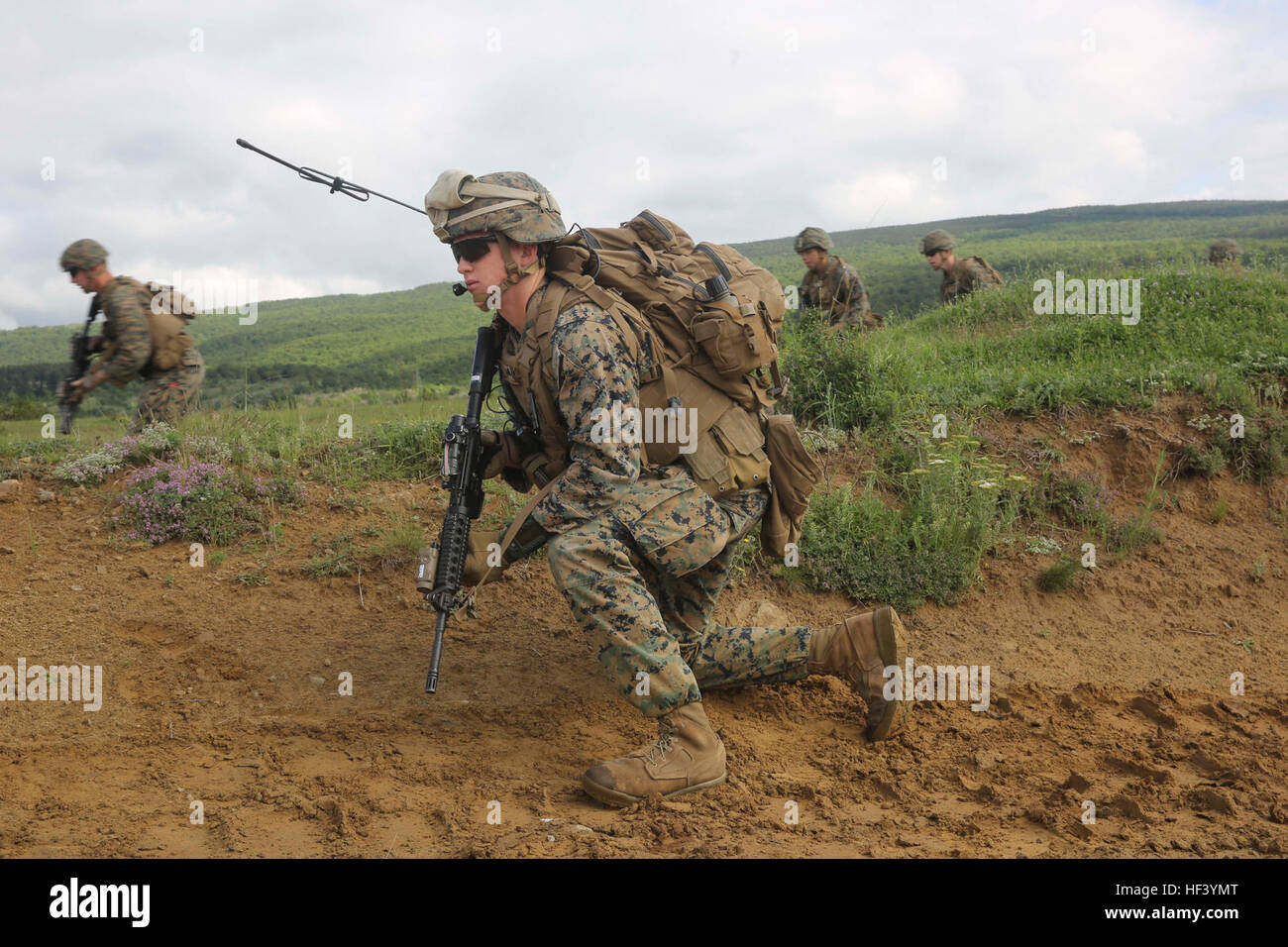 U.S. Marine Corps Cpl. Maxwell A. Fritz, a field radio operator with ... U.S. Marine Corps Cpl. Maxwell A. Fritz, a field radio operator with ...