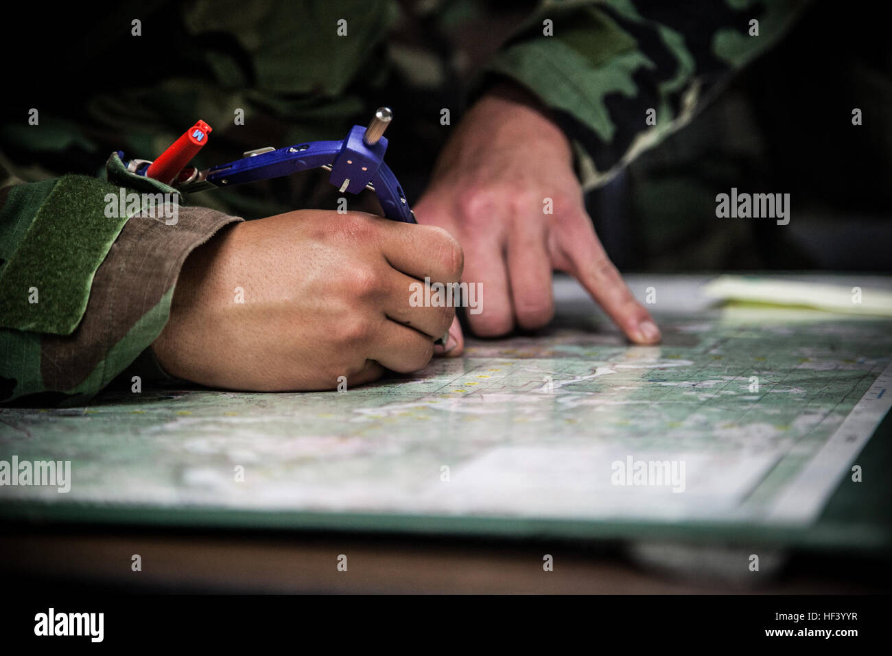 A U.S. Marines assigned to Chemical Biological Radiological and Nuclear ...
