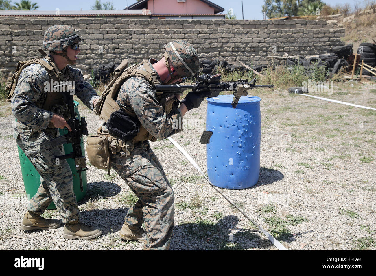 Cpl. Matthew Waltzer, a rifleman with Charlie Company, 1st Battalion ...