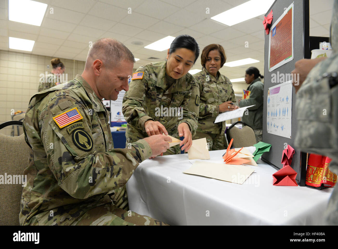 ROBINSON MANEUVER TRAINING CENTER, N. Little Rock, Ark.:--From left ...