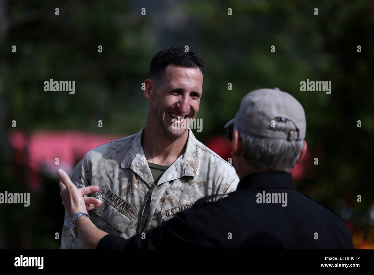 MARINE CORPS BASE CAMP PENDLETON, Calif. – Master Sgt. Cory Paskvan ...