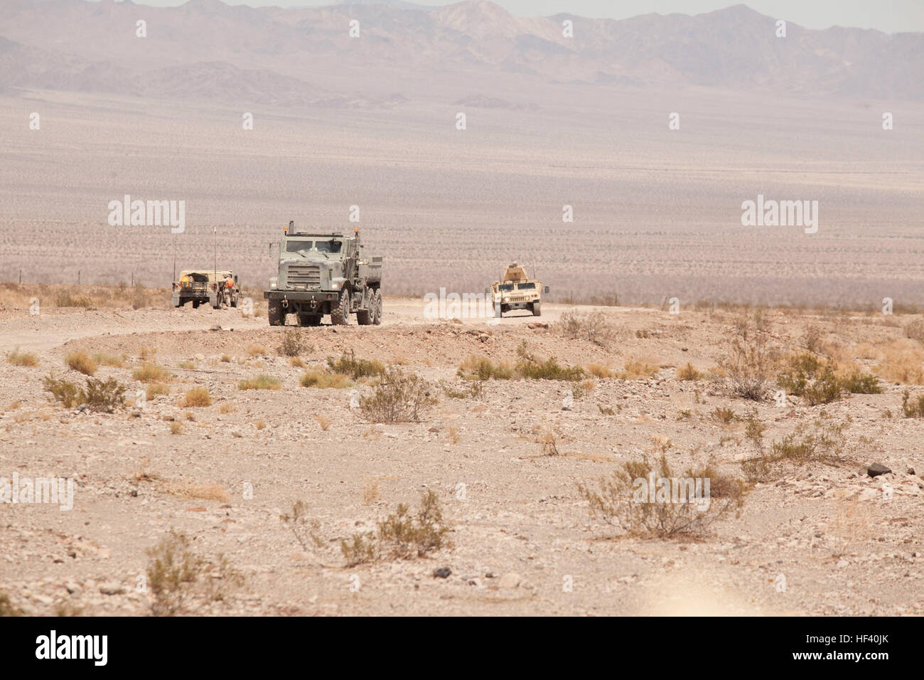 U.S. Marines with Truck Company, Headquarters Battalion, 2nd Marine ...