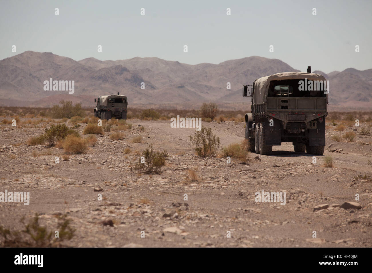 U.S. Marines with Truck Company, Headquarters Battalion, 2nd Marine ...