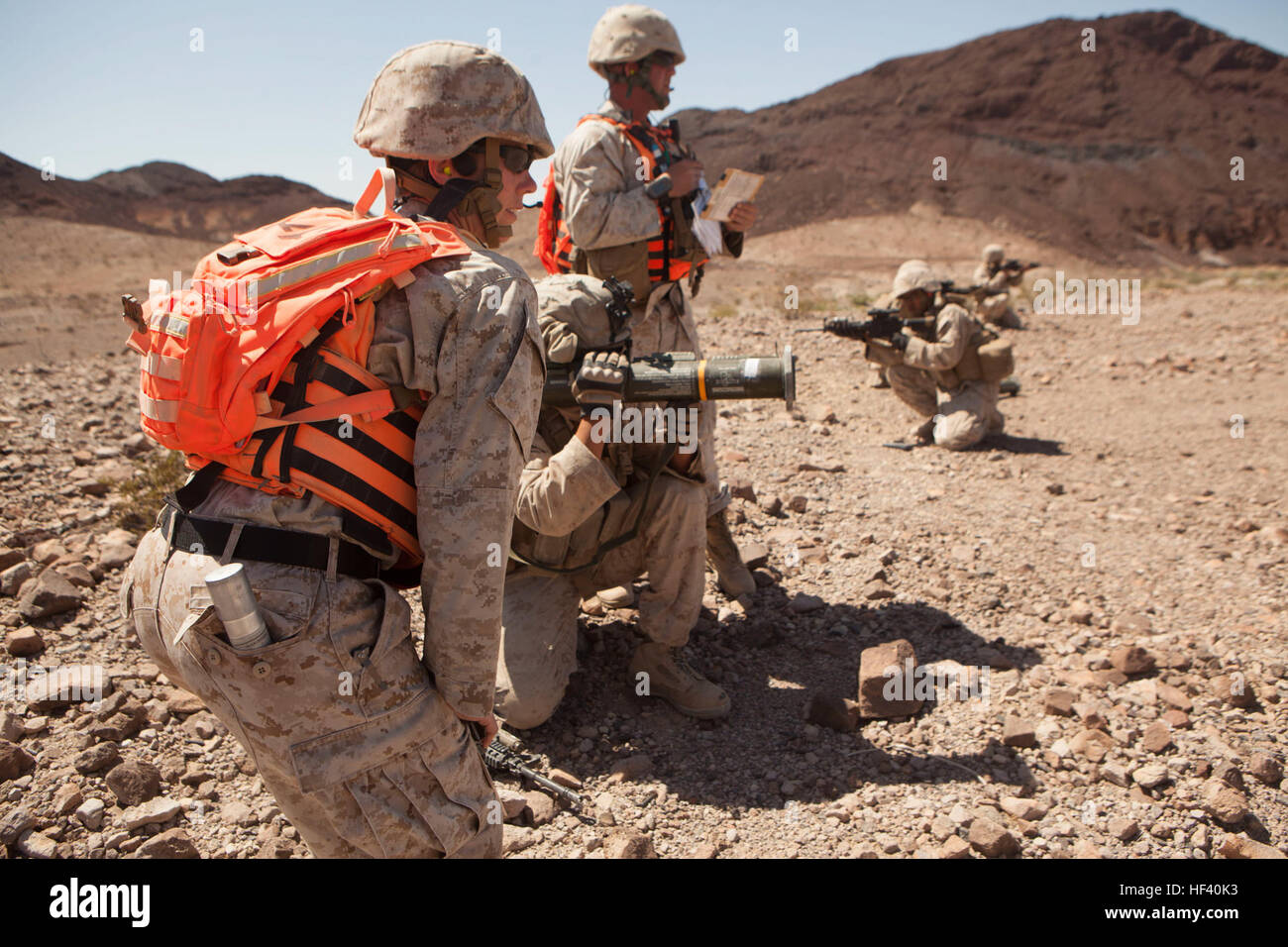 U.S. Marines with Truck Company, Headquarters Battalion, 2nd Marine ...