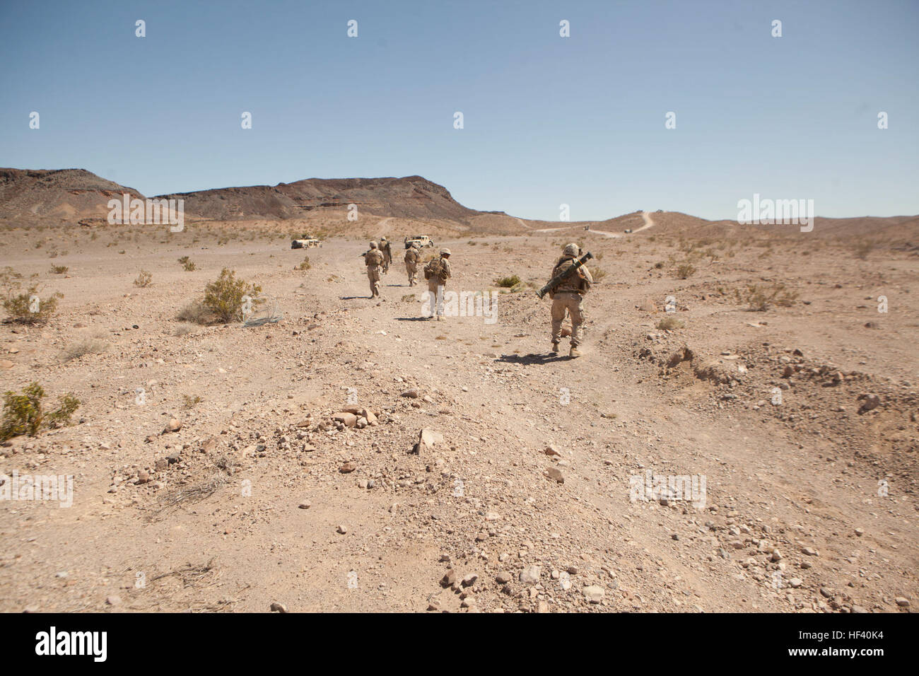 U.S. Marines with Truck Company, Headquarters Battalion, 2nd Marine ...