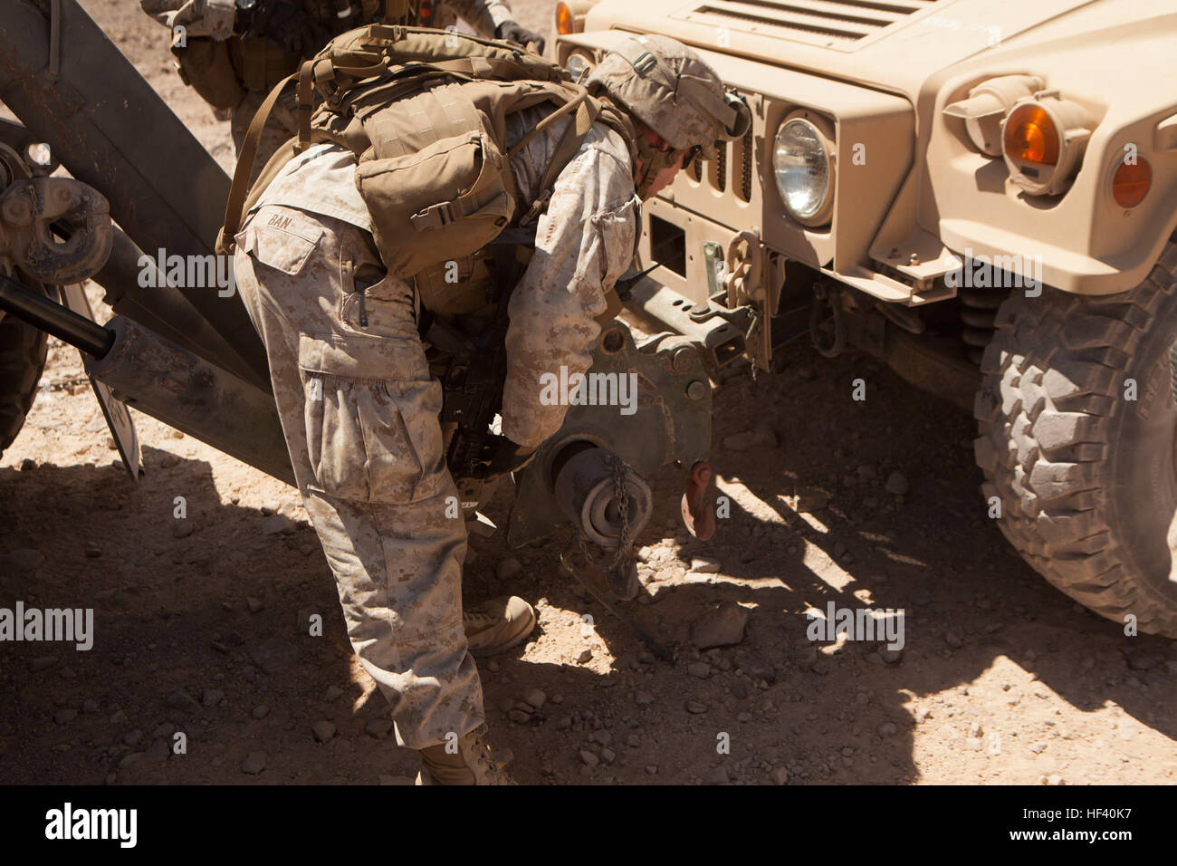 U.S. Marines with Truck Company, Headquarters Battalion, 2nd Marine ...