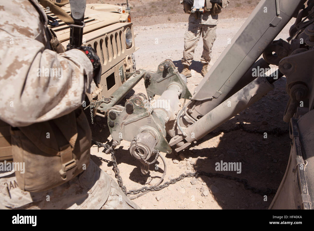 U.S. Marines with Truck Company, Headquarters Battalion, 2nd Marine ...