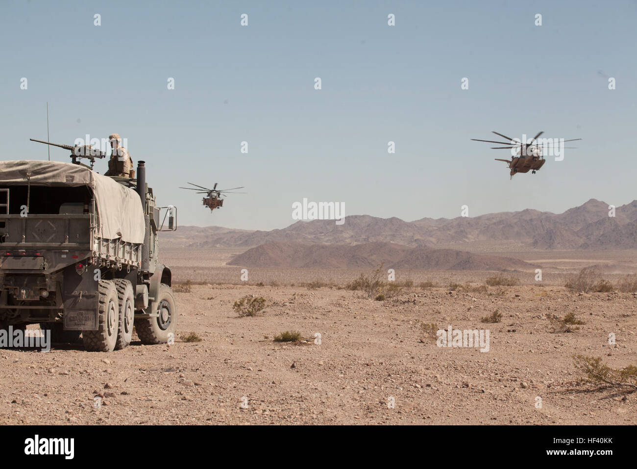 U.S. Marines with Truck Company, Headquarters Battalion, 2nd Marine ...