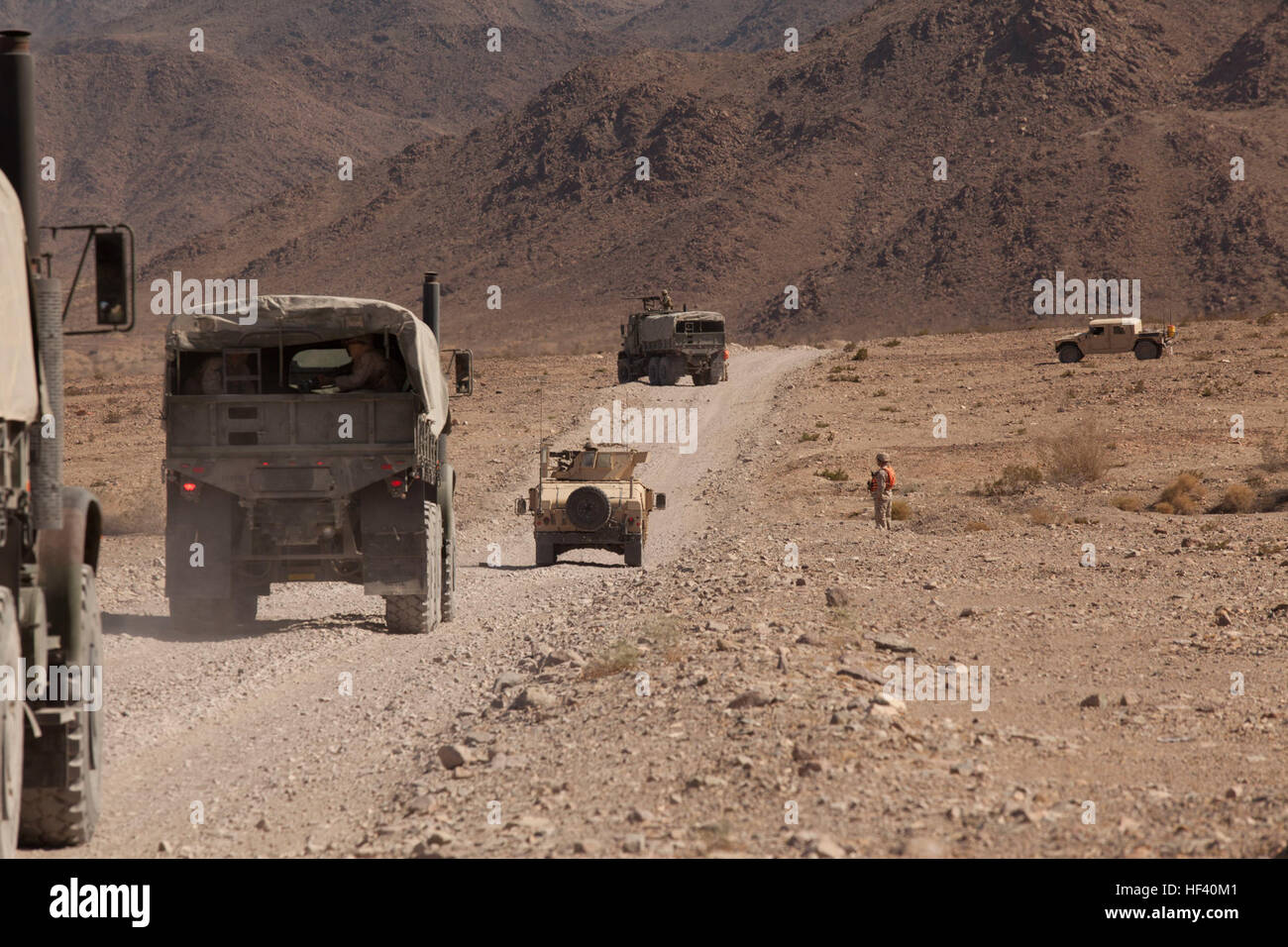 U.S. Marines with Truck Company, Headquarters Battalion, 2nd Marine ...