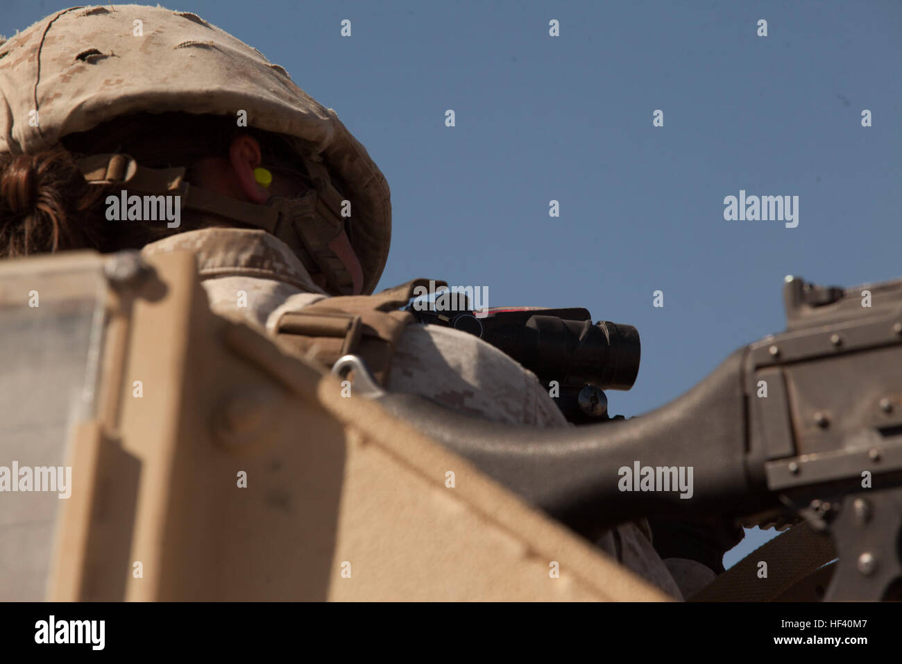 U.S. Marines with Truck Company, Headquarters Battalion, 2nd Marine ...