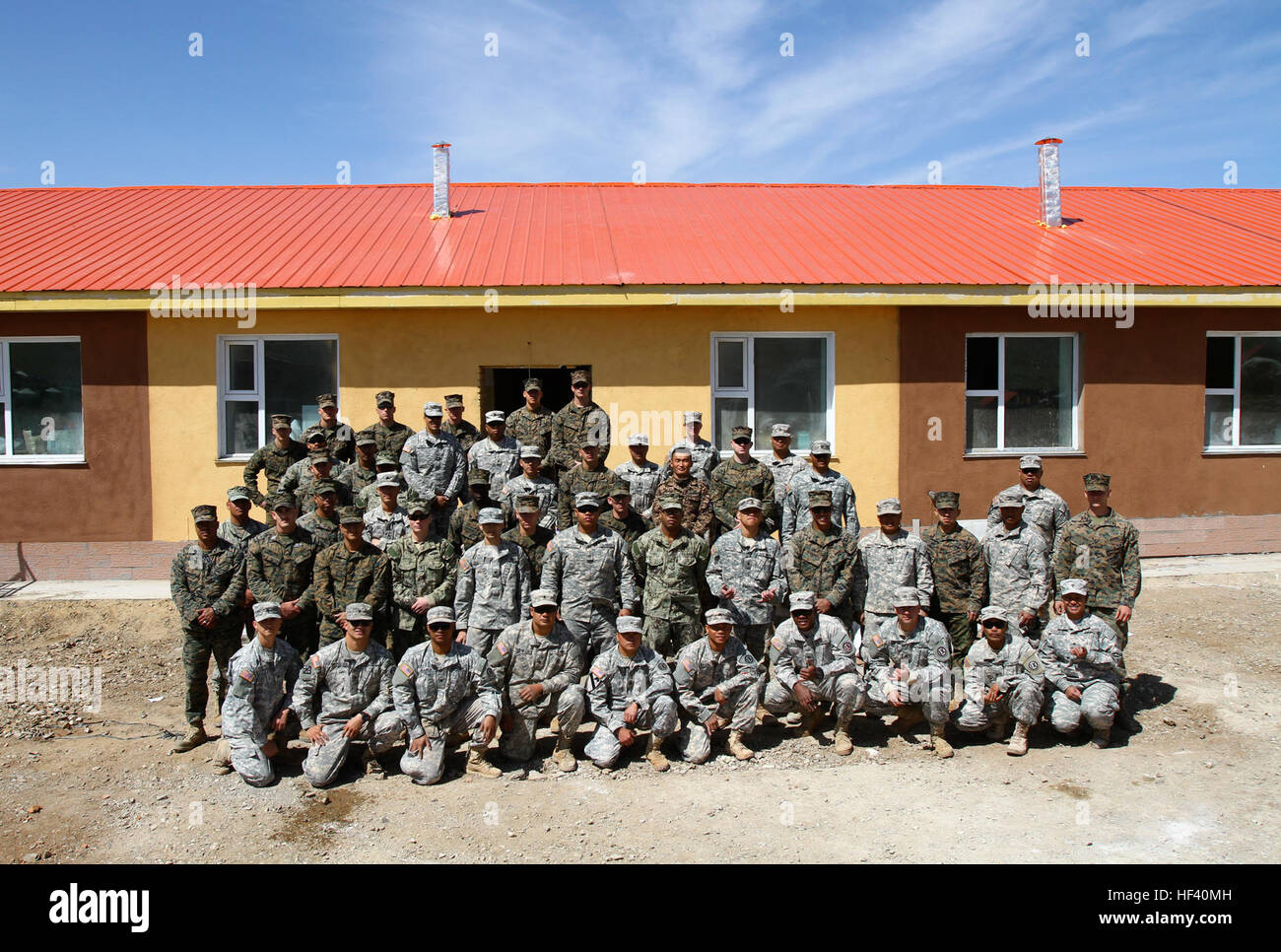 In support of exercise Khaan Quest 2016, U.S. Marines with 9th Engineer ...