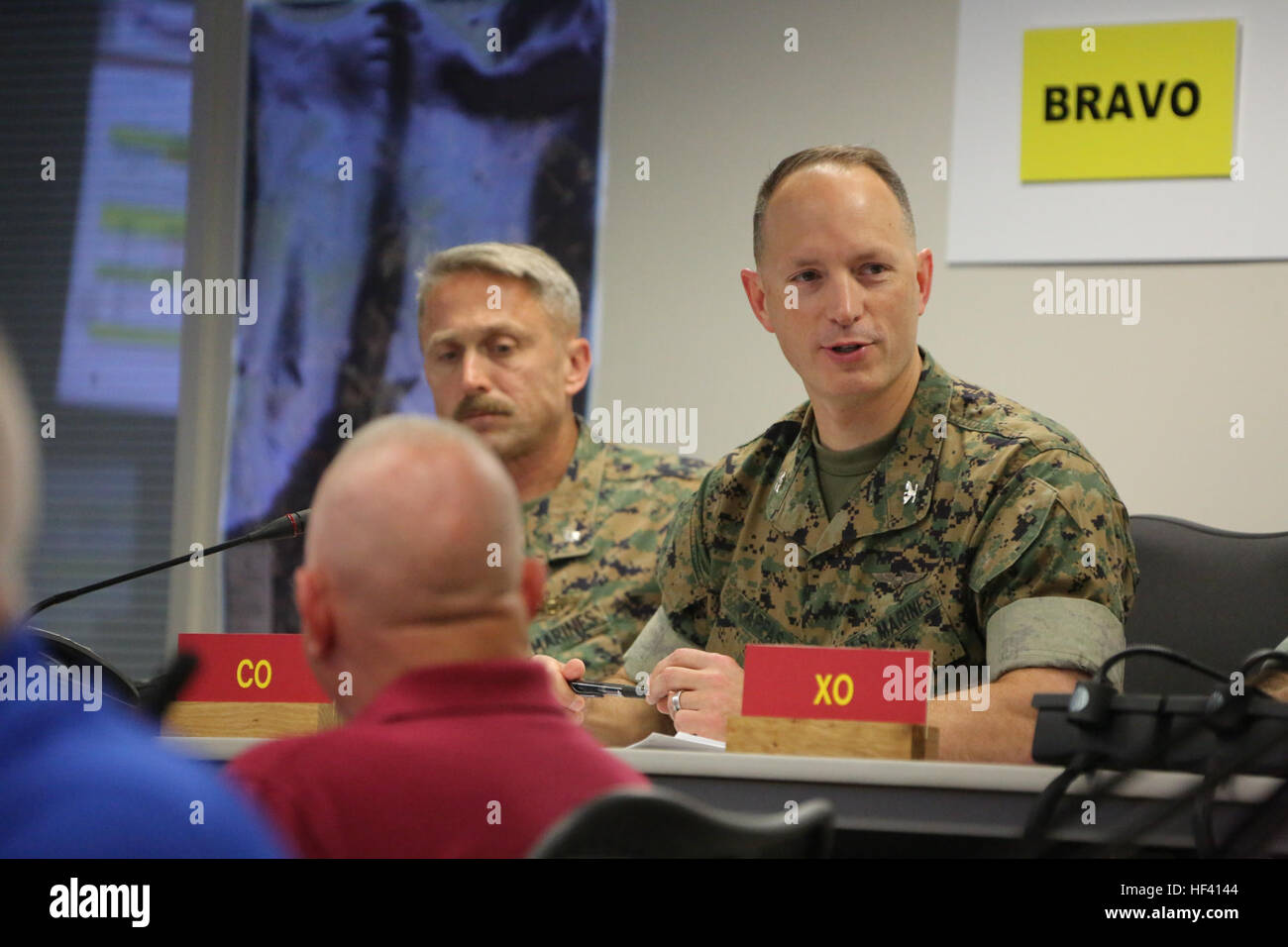 Col. Chris C. Pappas III addresses a crowd during a Voluntary ...