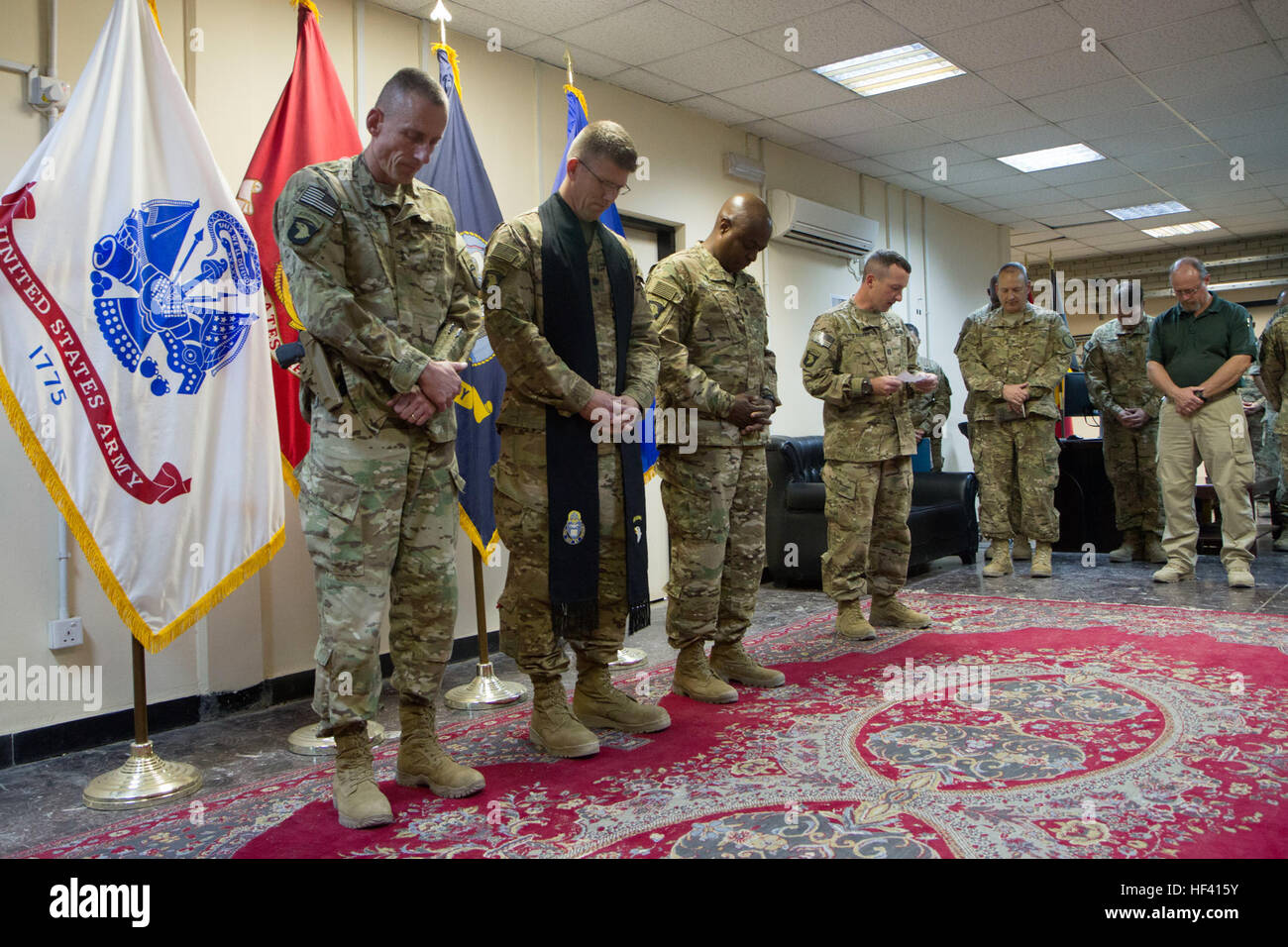 Change of chaplain responsibilities ceremony for the 101st Airborne ...