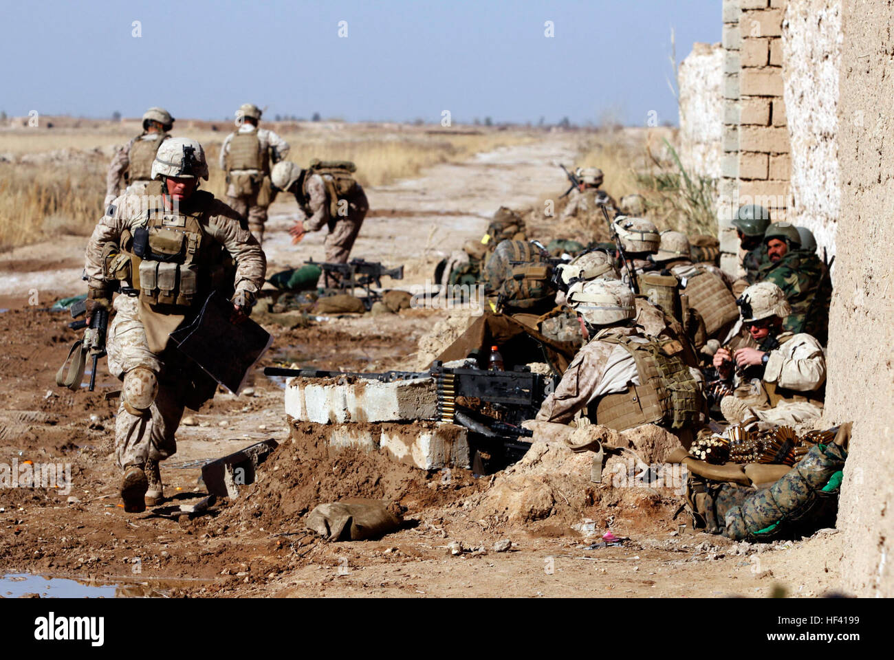 HELMAND PROVINCE, Islamic Republic of Afghanistan – A Marine with ...