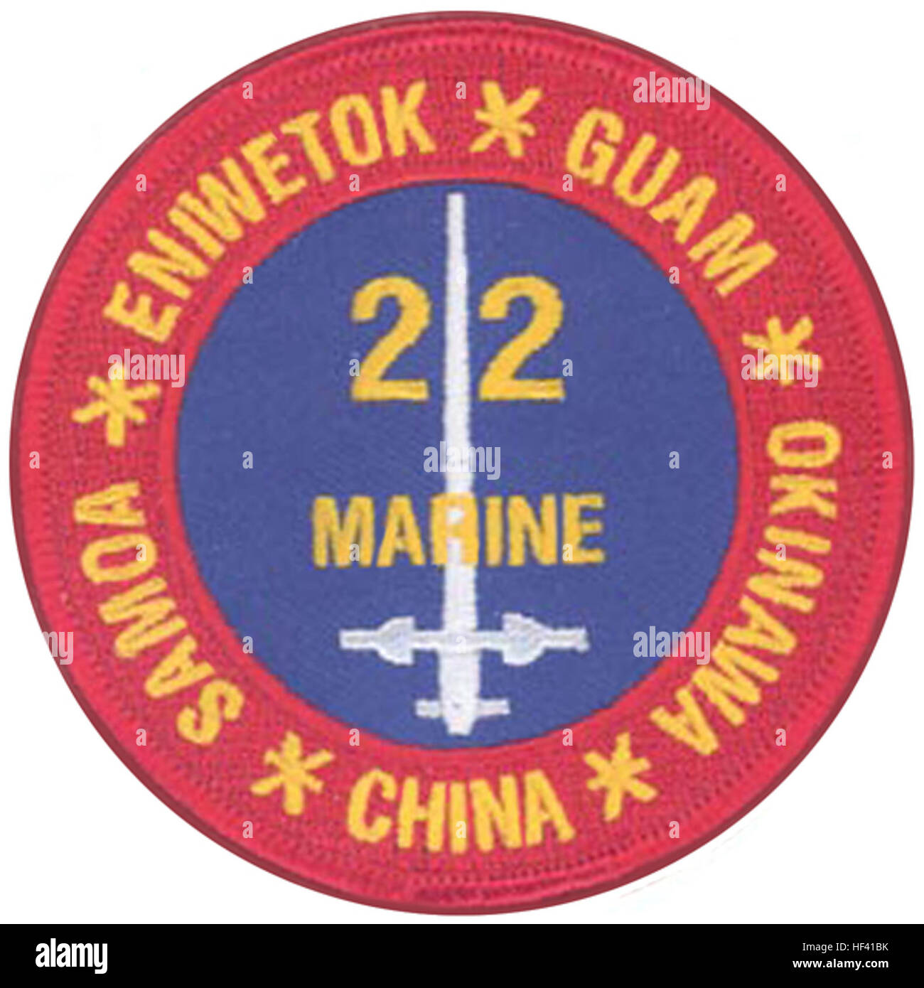 22nd Marines insignia Stock Photo - Alamy