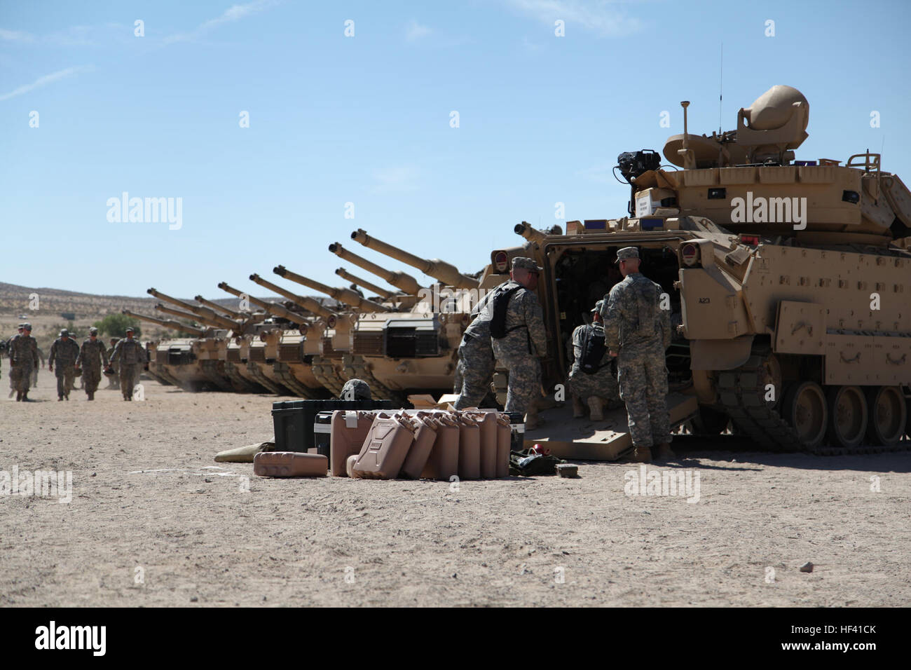 With vehicle rail and convoy operations complete, Soldiers ensure their ...