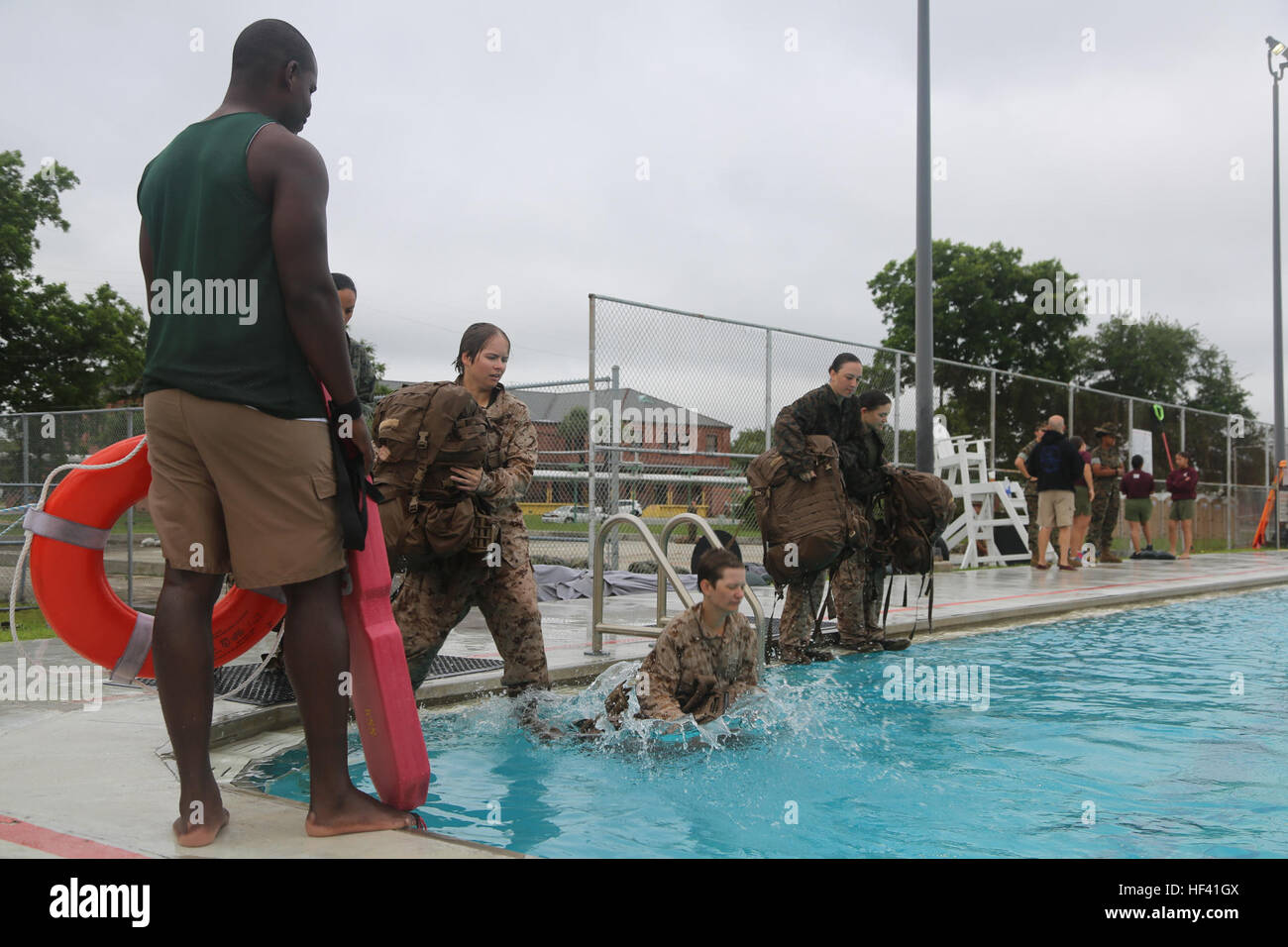 U.S. Marine Corps recruits attached to Oscar Company, 4th Battalion ...