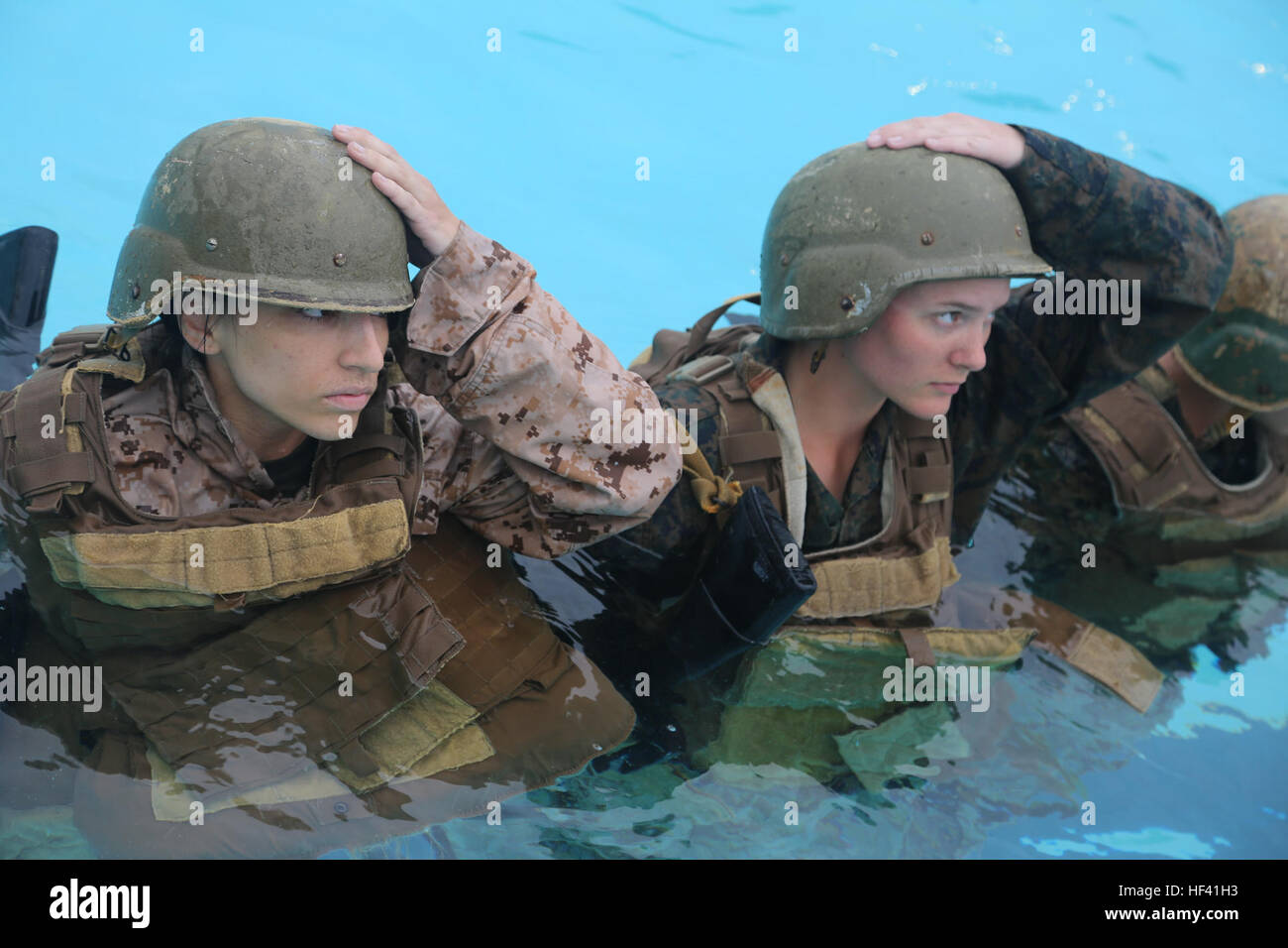 U.S. Marine Corps recruits attached to Oscar Company, 4th Battalion ...