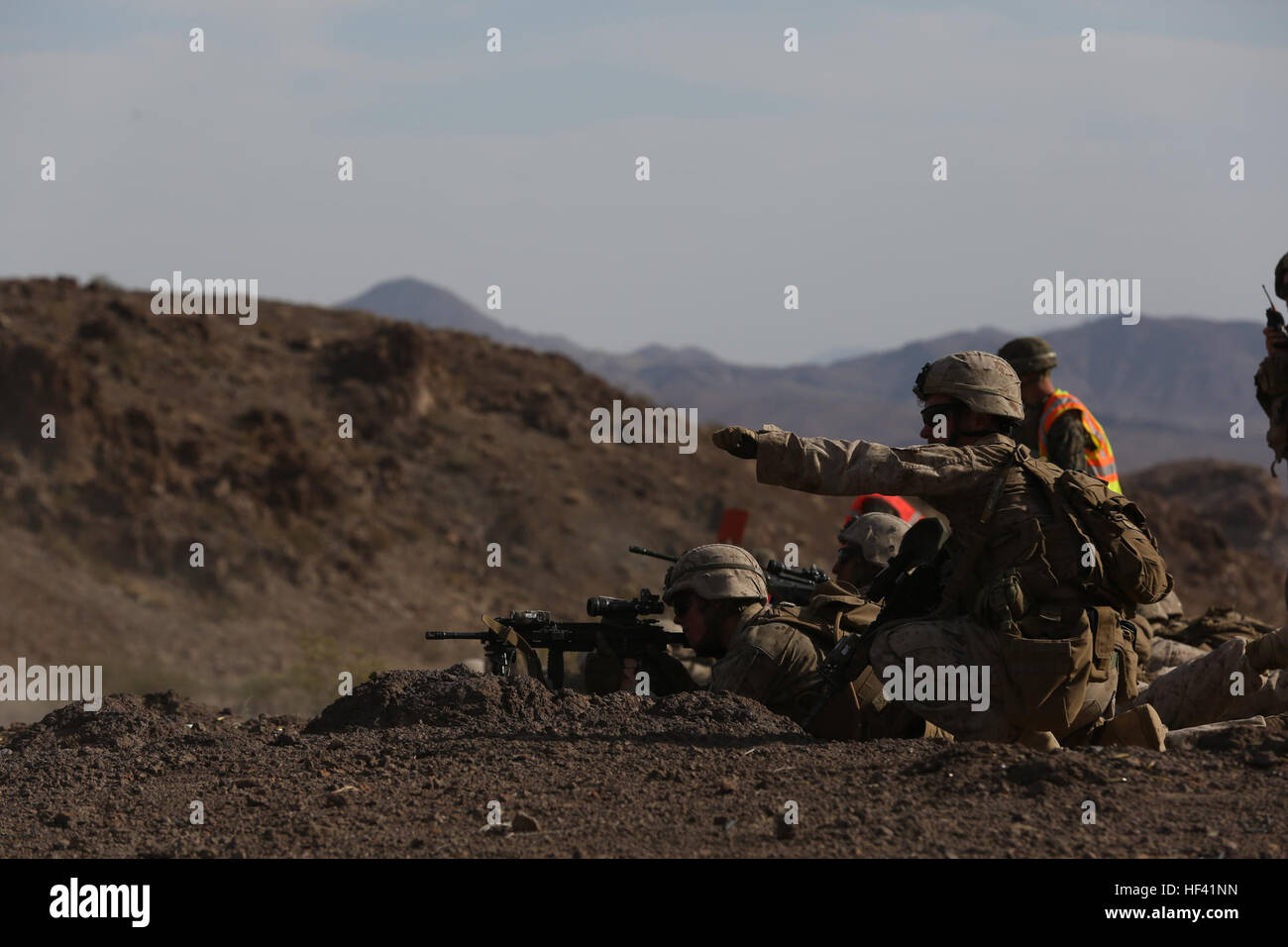 A section leader with Company L, 3rd Battalion, 7th Marine Regiment ...