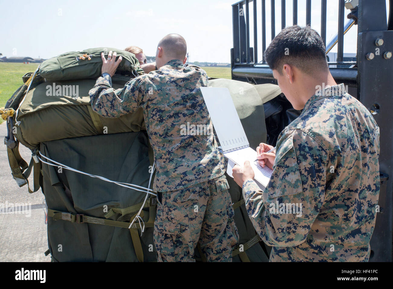 U.S. Marine Corps Sgt. Joshua Taylor (left) and Lance Cpl. Jason ...