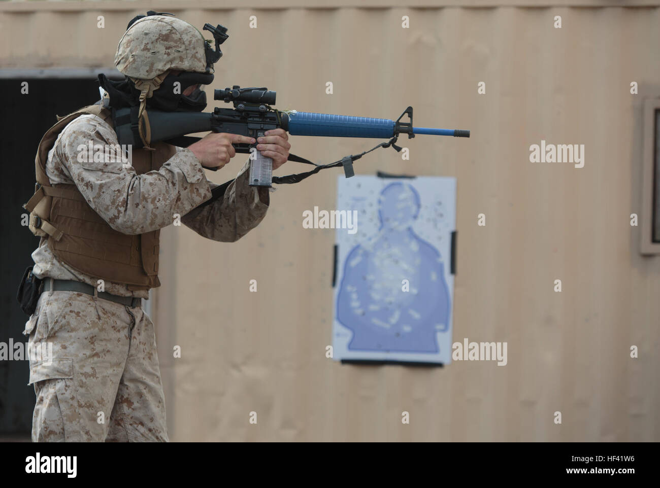 Sgt. Justin A. Potts, a platoon sergeant with Company C, 6th Engineer ...