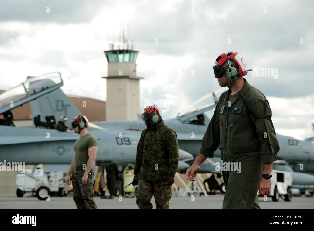 U.S. Marine Corps Sgt. Malcolm Cappelle, a quality assurance safety ...
