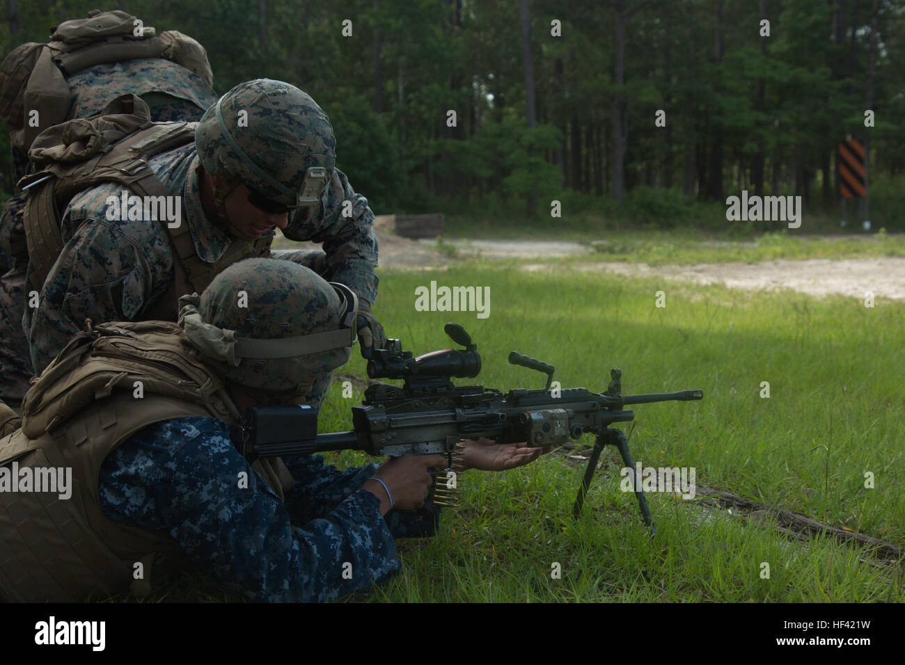 U.S. Marine Corps Cpl. Robert Owens, team leader, 3rd Battalion, 8th ...