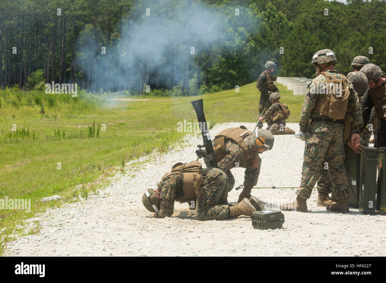 U.S. Marines with 3rd Battalion, 8th Marine Regiment, demonstrated ...
