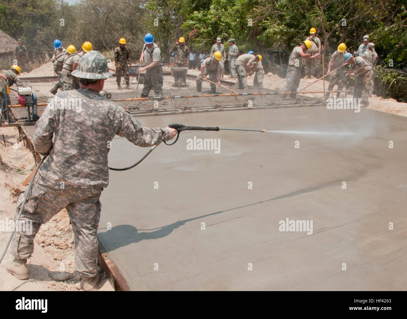 Army field latrines hi-res stock photography and images - Alamy
