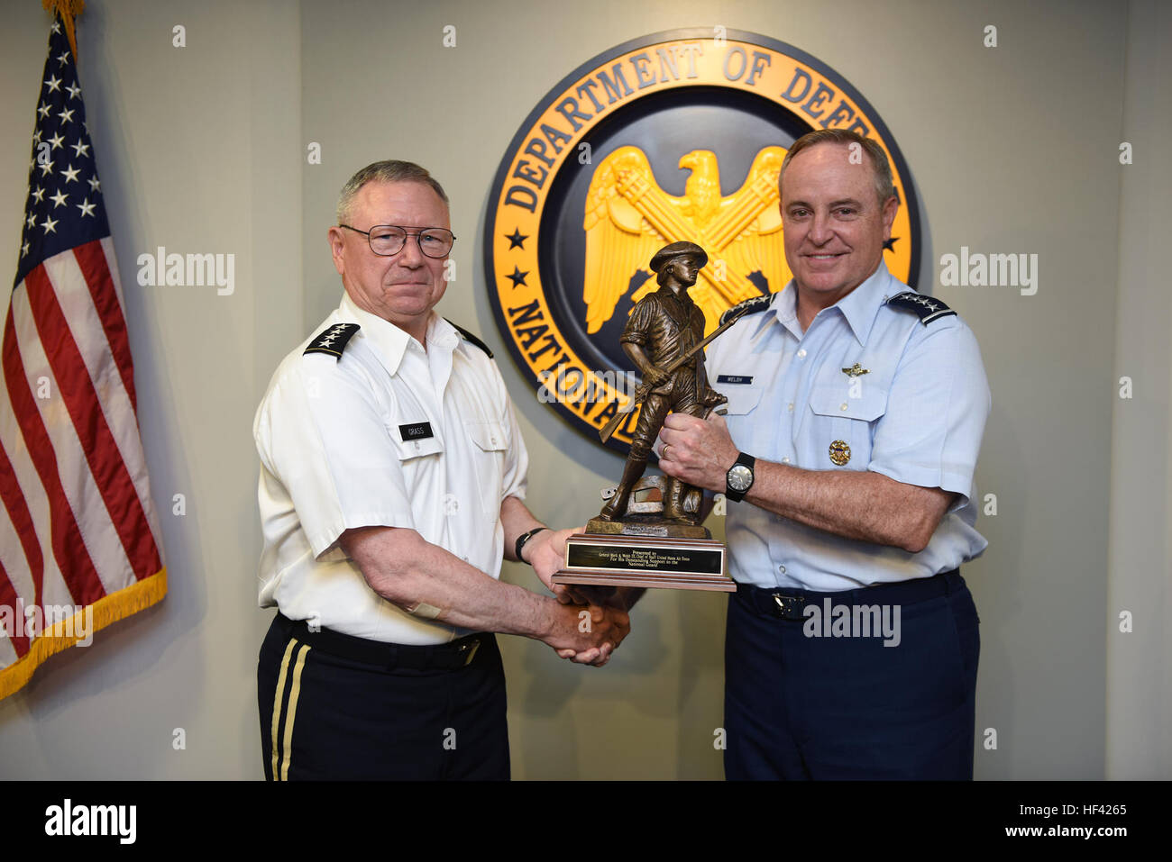 Army Gen. Frank Grass, chief, National Guard Bureau, recognition of Air ...