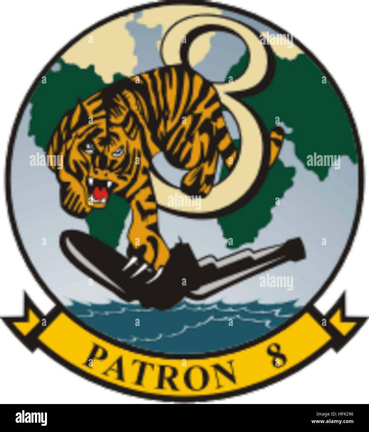 Patrol Squadron 8 (US Navy) insignia 2015 Stock Photo - Alamy