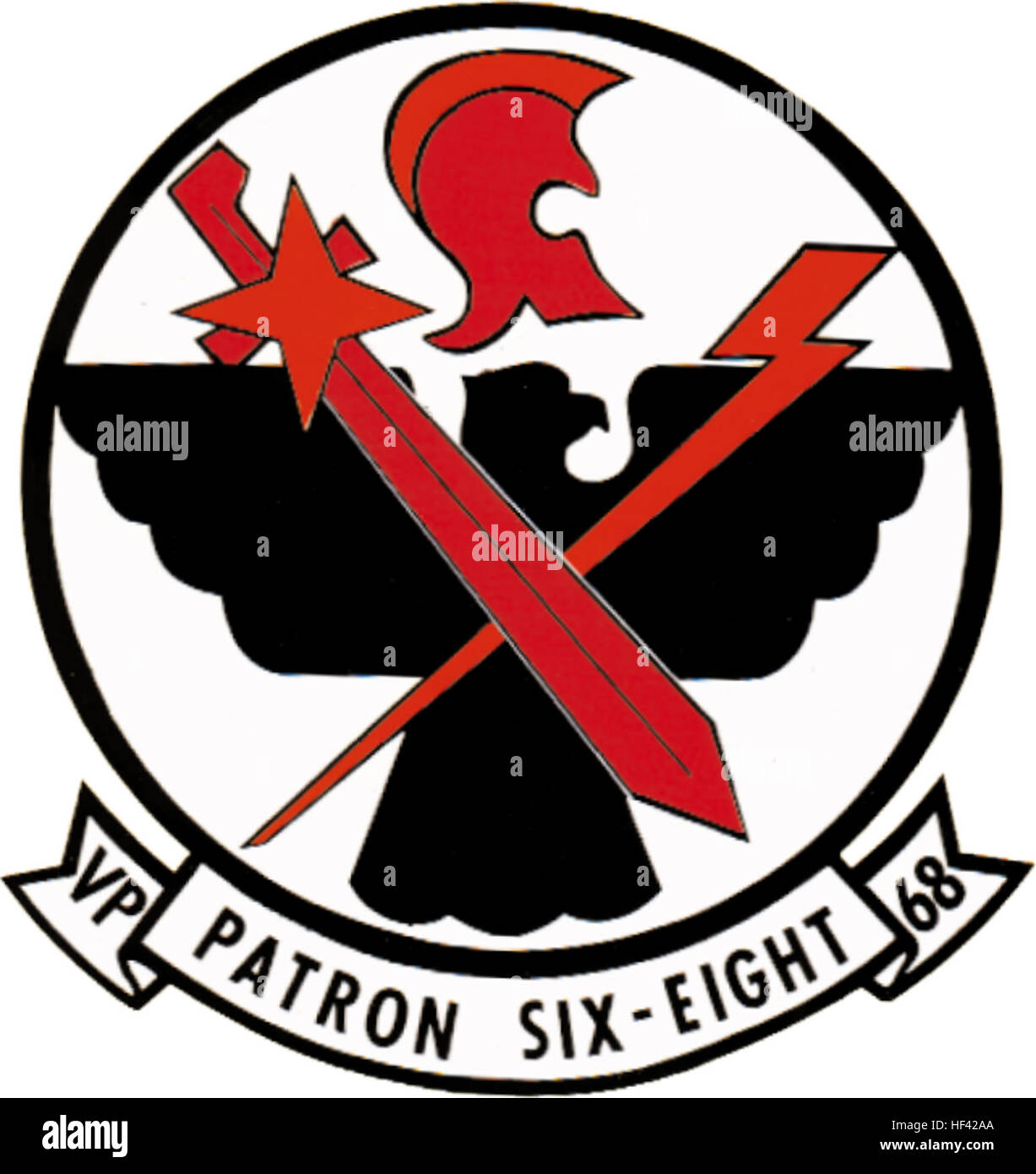 Patrol Squadron 68 (US Navy) insignia 1972 Stock Photo - Alamy