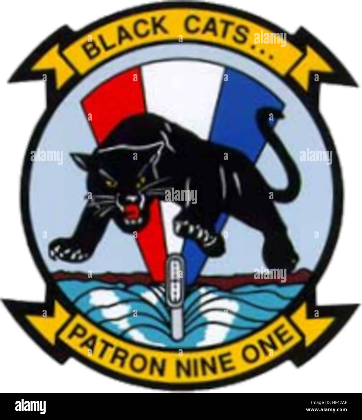 Patrol Squadron 91 (US Navy) insignia 1991 Stock Photo - Alamy
