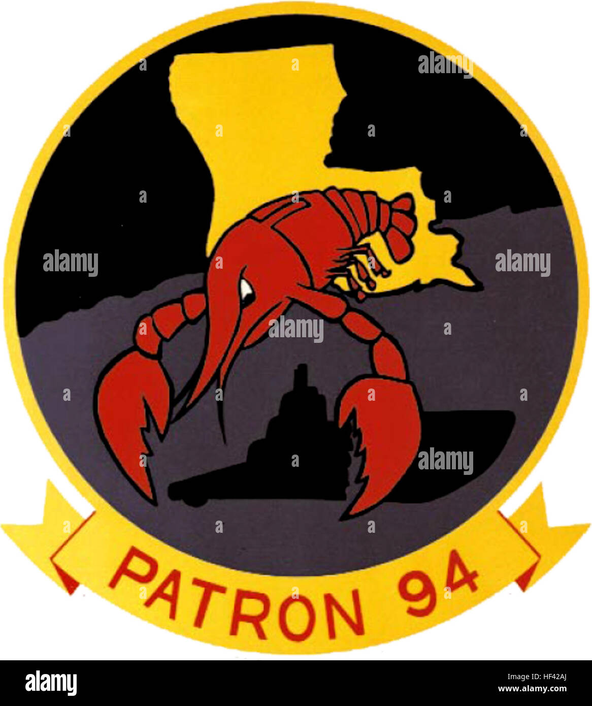 Patrol Squadron 94 (US Navy) insignia 1970 Stock Photo - Alamy
