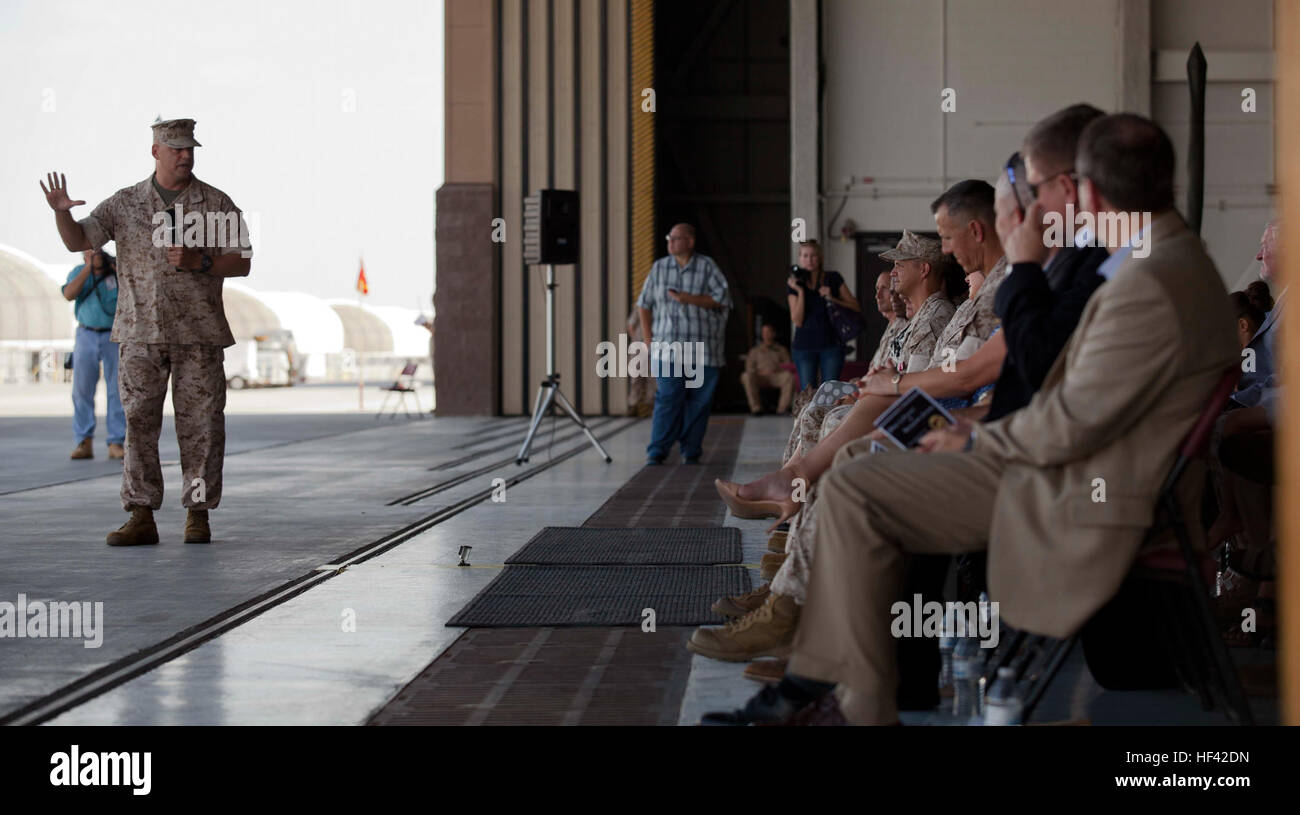 U.S. Marine Corps Col. Marcus B. Annibale, Commanding Officer of Marine ...