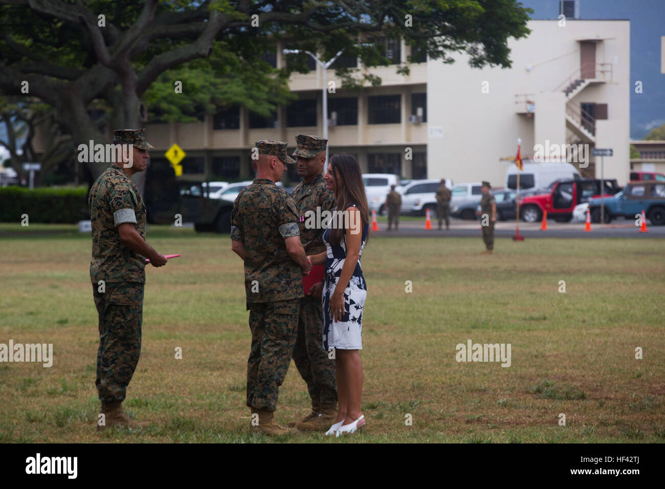 MARINE CORPS BASE HAWAII - Col. Carl E. Cooper, the commanding officer ...