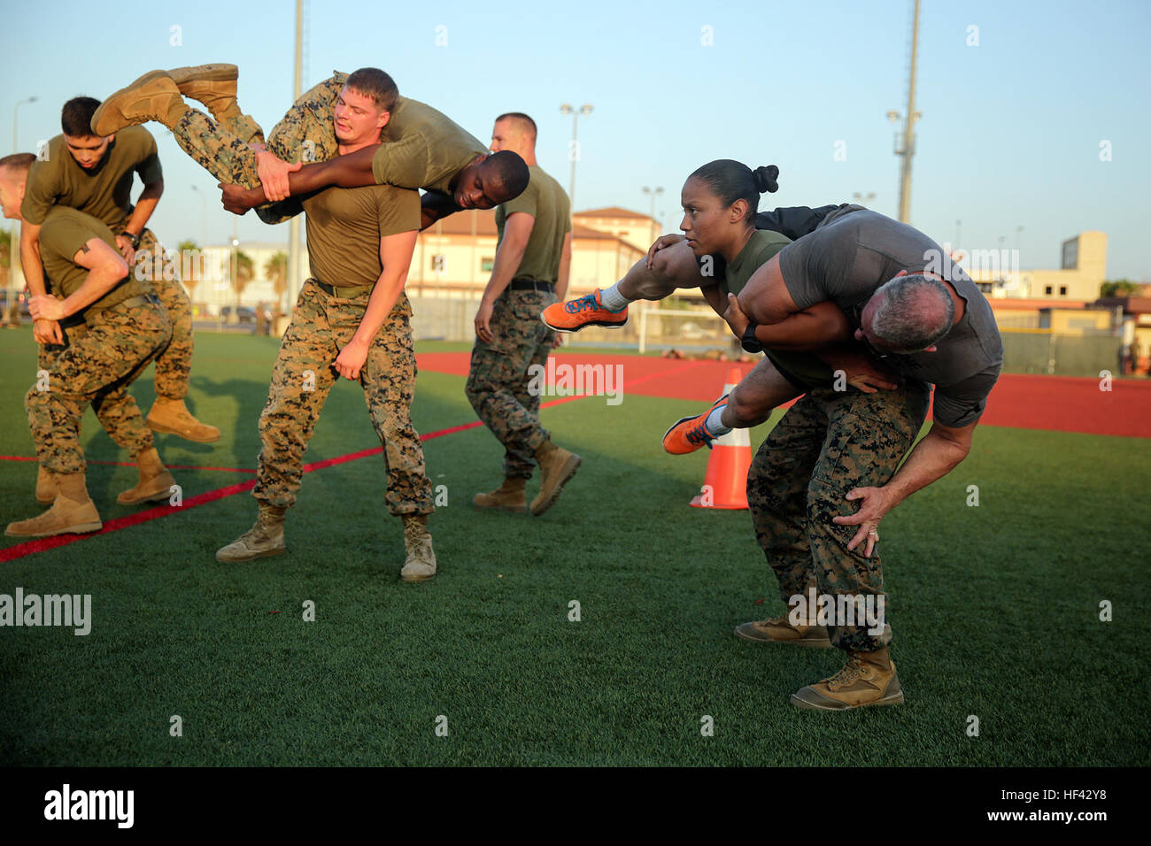 Sgt. Janelle Lopez, an intelligence specialist with Special Purpose ...