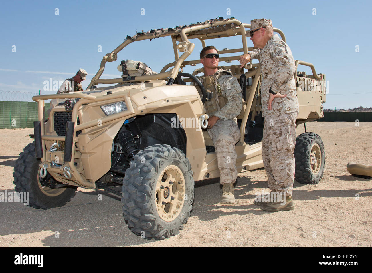 Commandant of the Marine Corps Gen. Robert B. Neller, right, speaks ...
